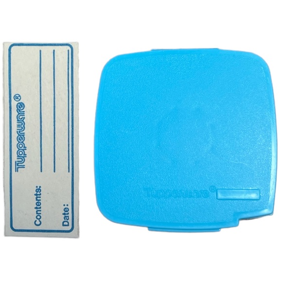 Tupperware | Kitchen | Tupperware Peel Stick Label Dispenser Teal ...